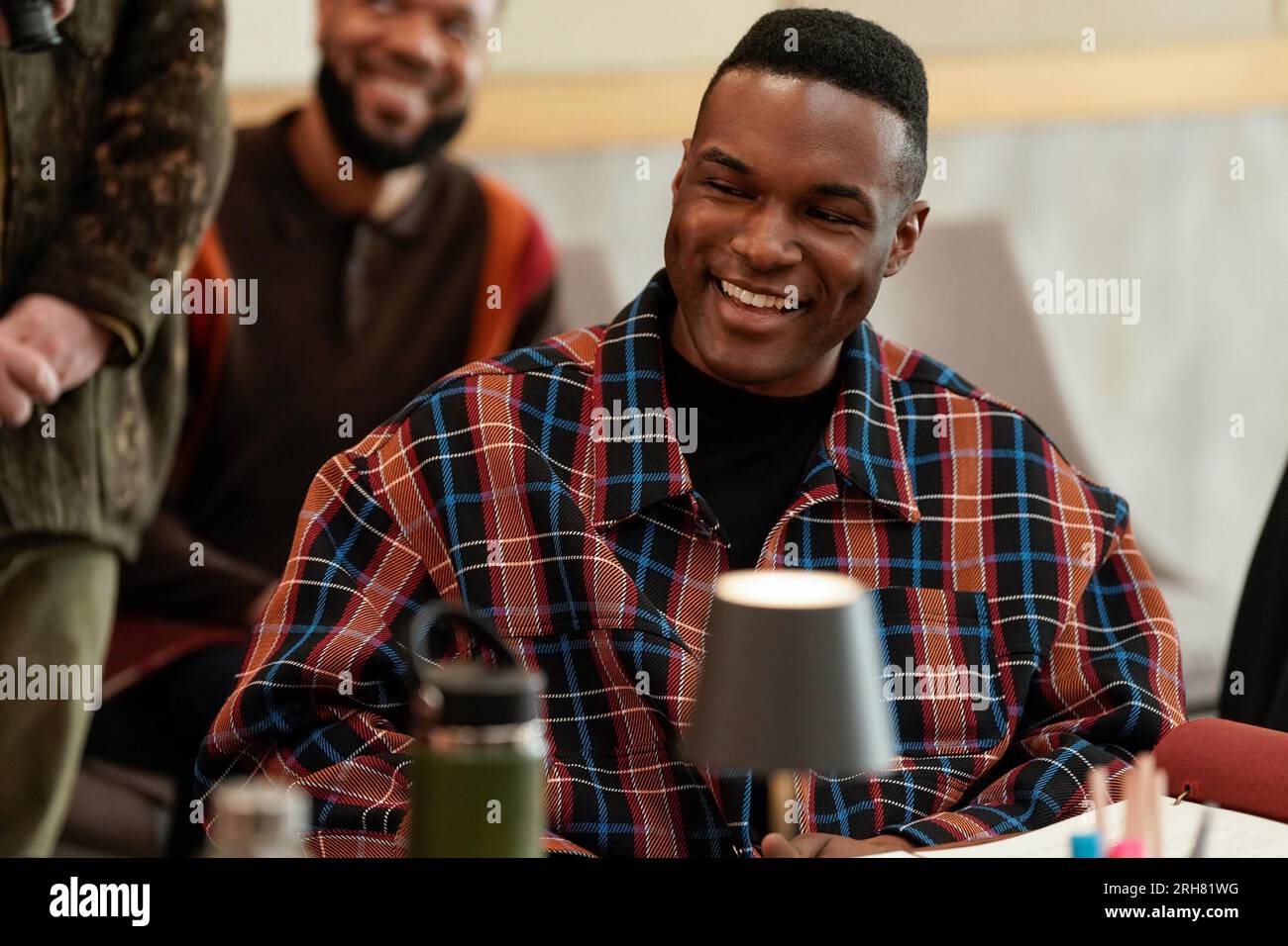 ONLY MURDERS IN THE BUILDING, from left: Jason Veasey, Gerald Caesar ...