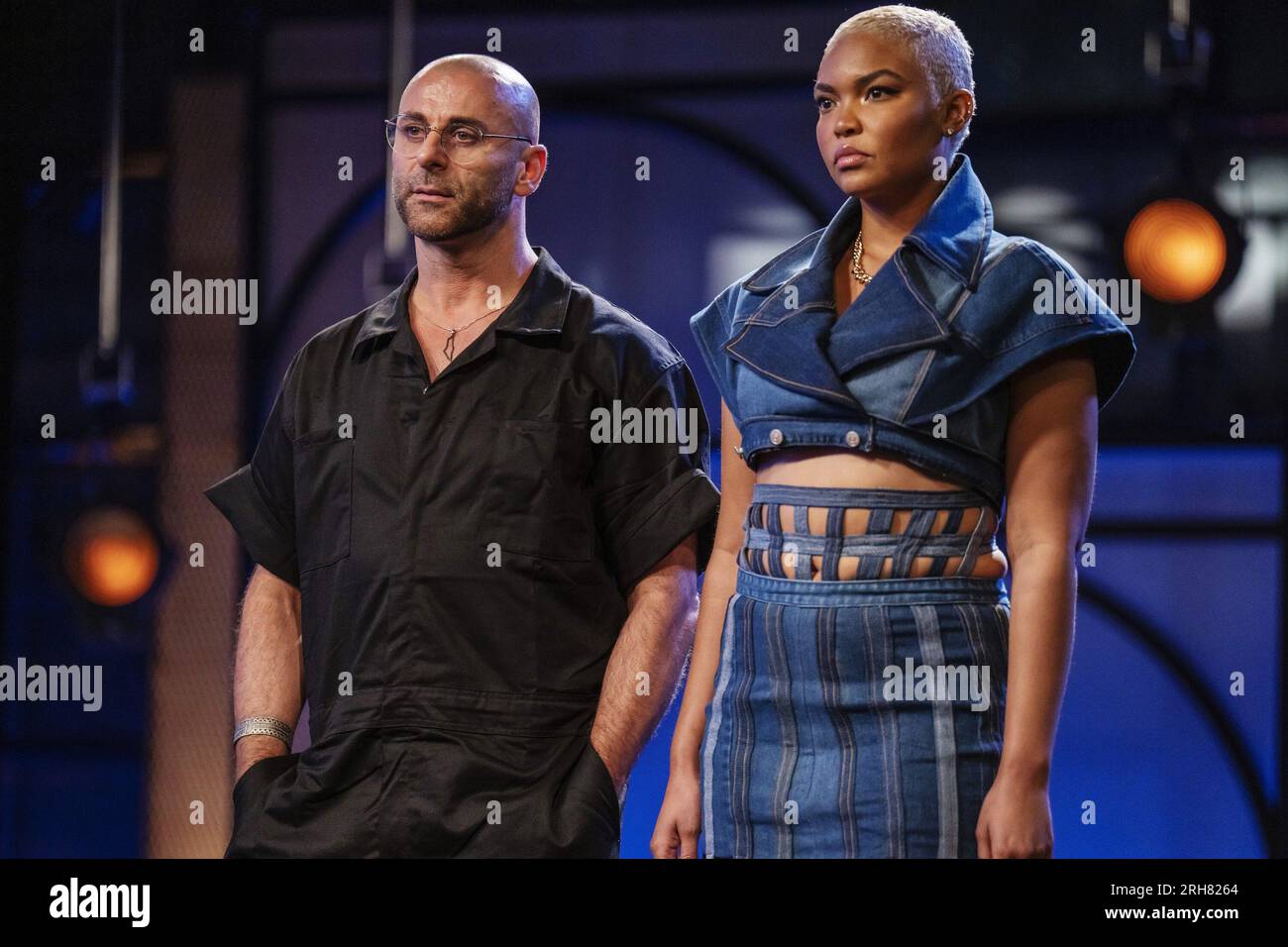 PROJECT RUNWAY, from left, Rami Kashou, contestant, Uncut Hems ...