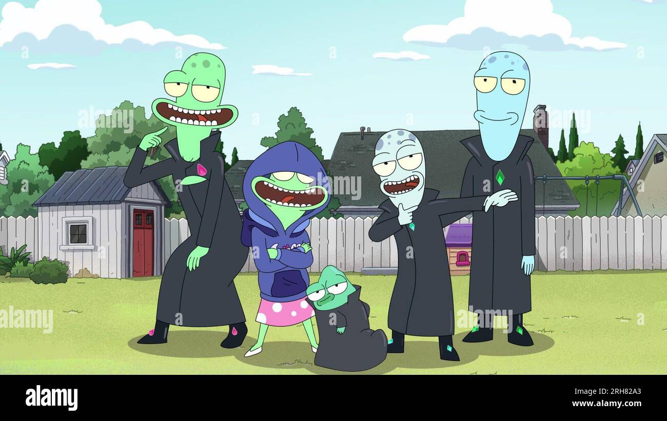 SOLAR OPPOSITES, from left: Terry (voice: Thomas Middleditch), Jesse ...