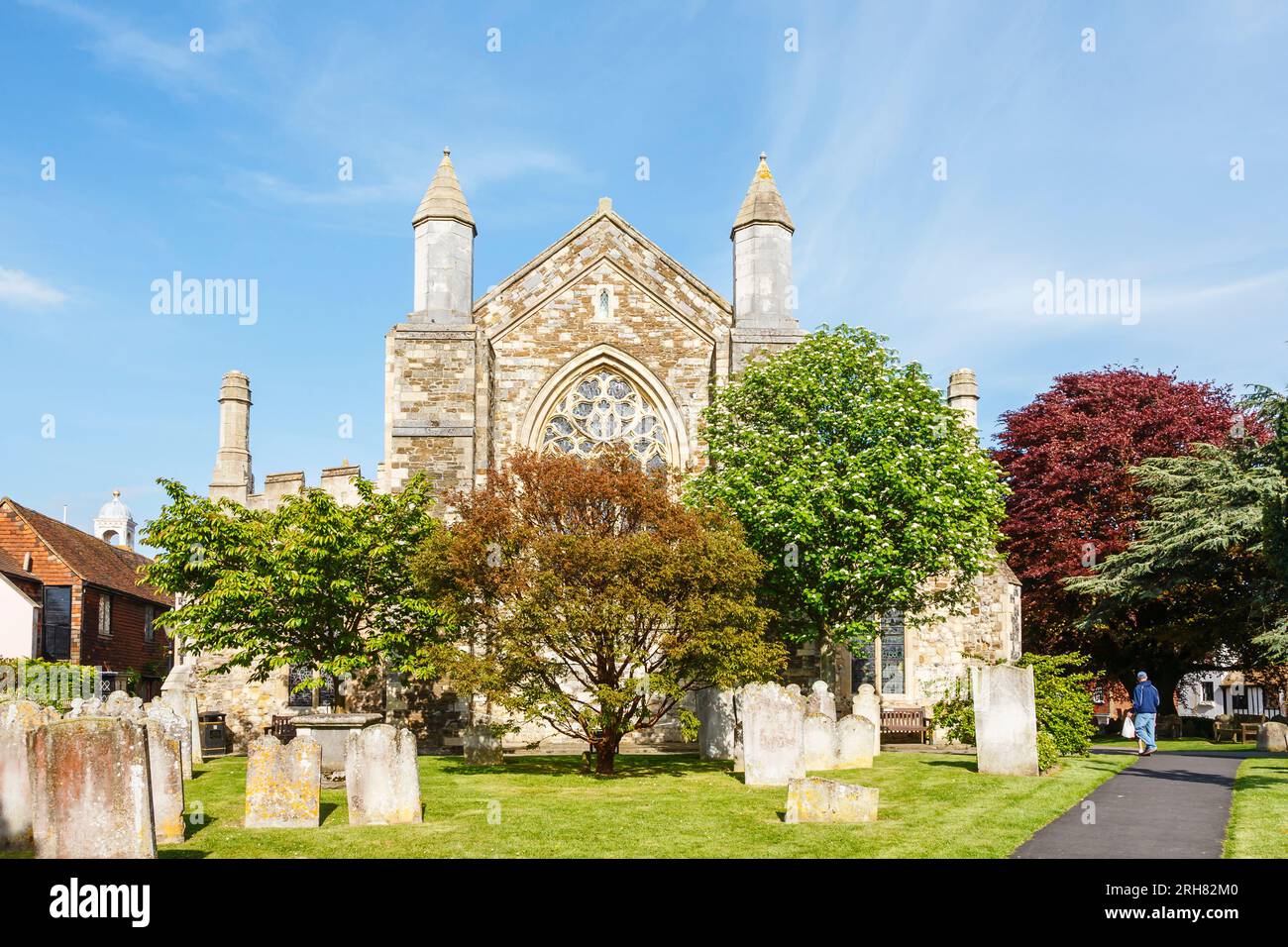 Rye church and graveyard hi-res stock photography and images - Alamy