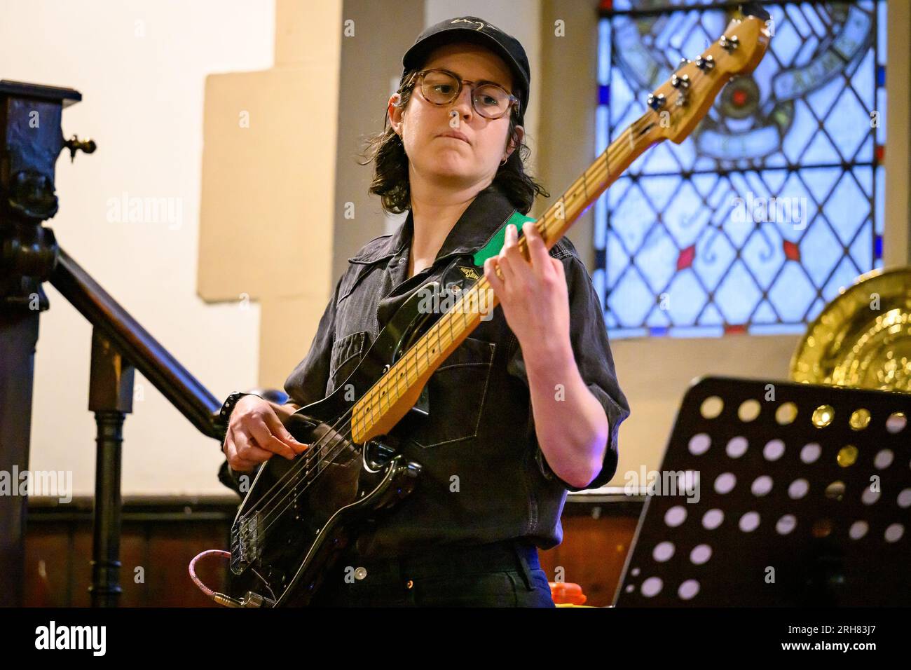 Edinburgh, Scotland. Mon 14 August 2023. Scottish artist Chrysanths ...