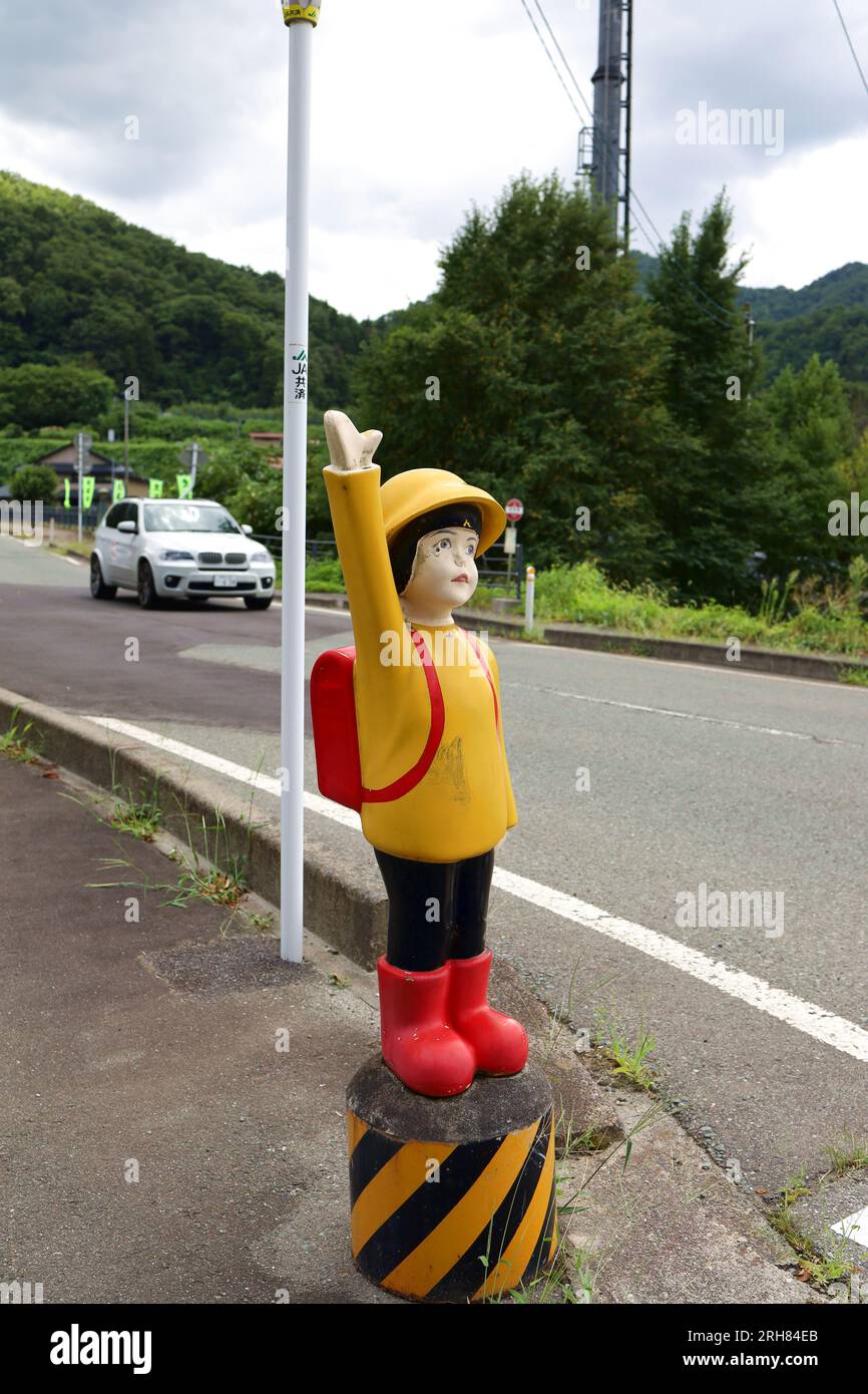 Yamagata City, Yamagata Prefecture, Japan, August 13, 2023.An old ...