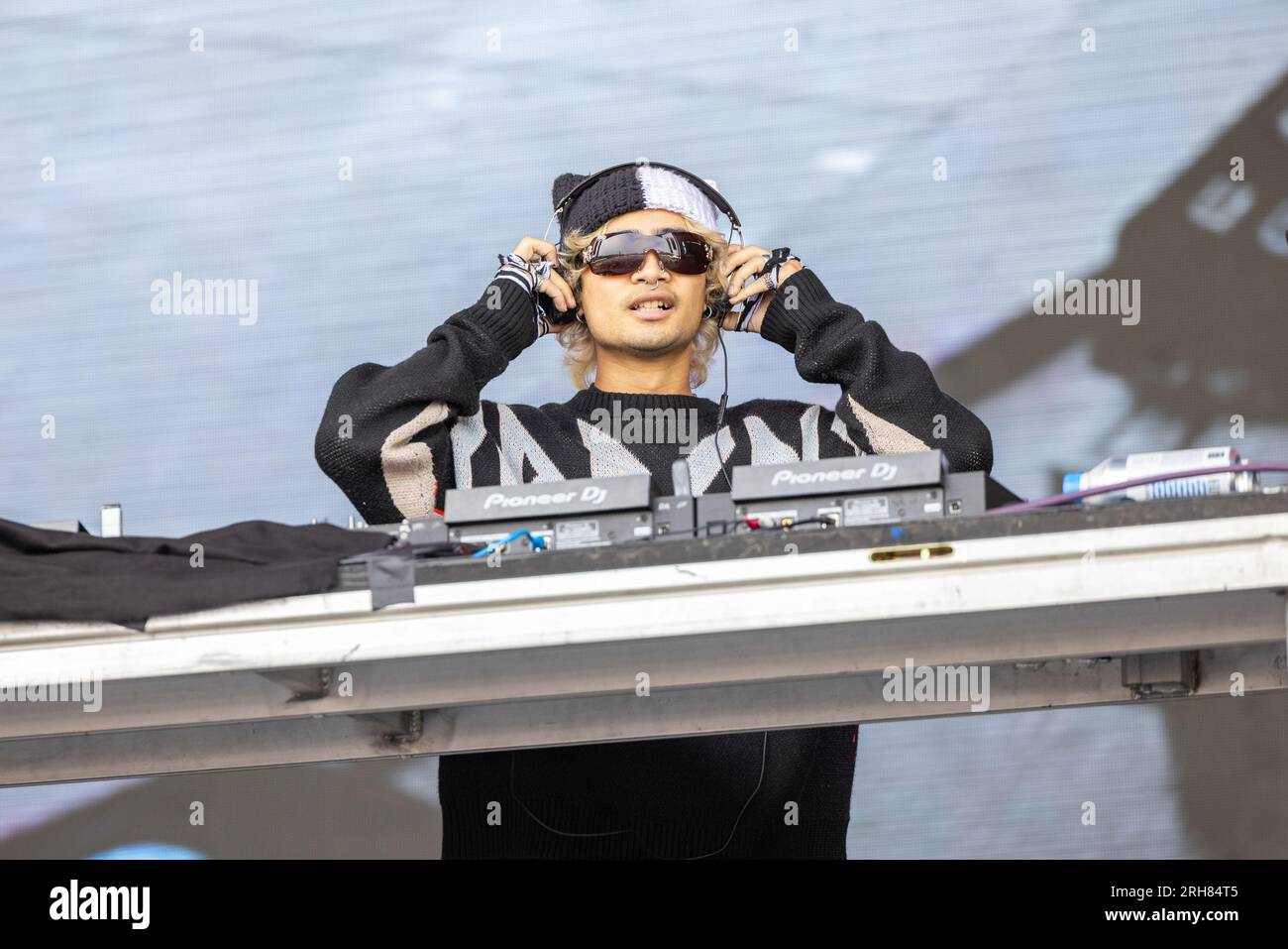 San Francisco, USA. 13th Aug, 2023. Electronic musician ISOxo (Julian ...