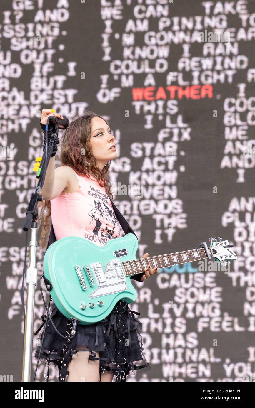 San Francisco, USA. 13th Aug, 2023. Holly Humberstone during the ...