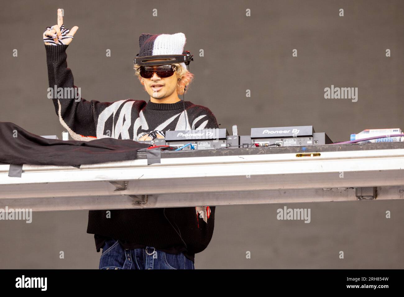 San Francisco, USA. 13th Aug, 2023. Electronic musician ISOxo (Julian ...