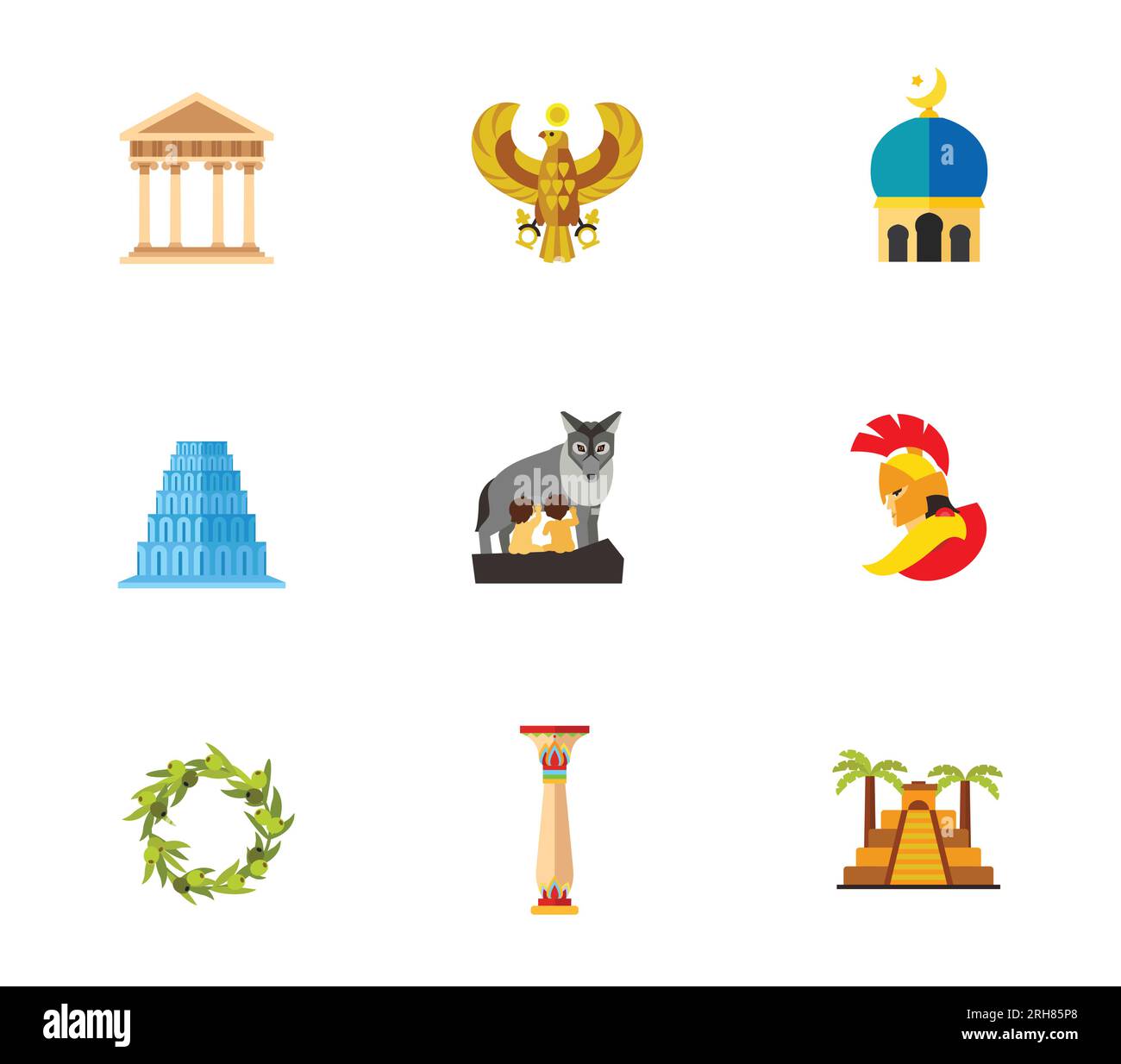 Arch ancient mesopotamia Stock Vector Images - Alamy