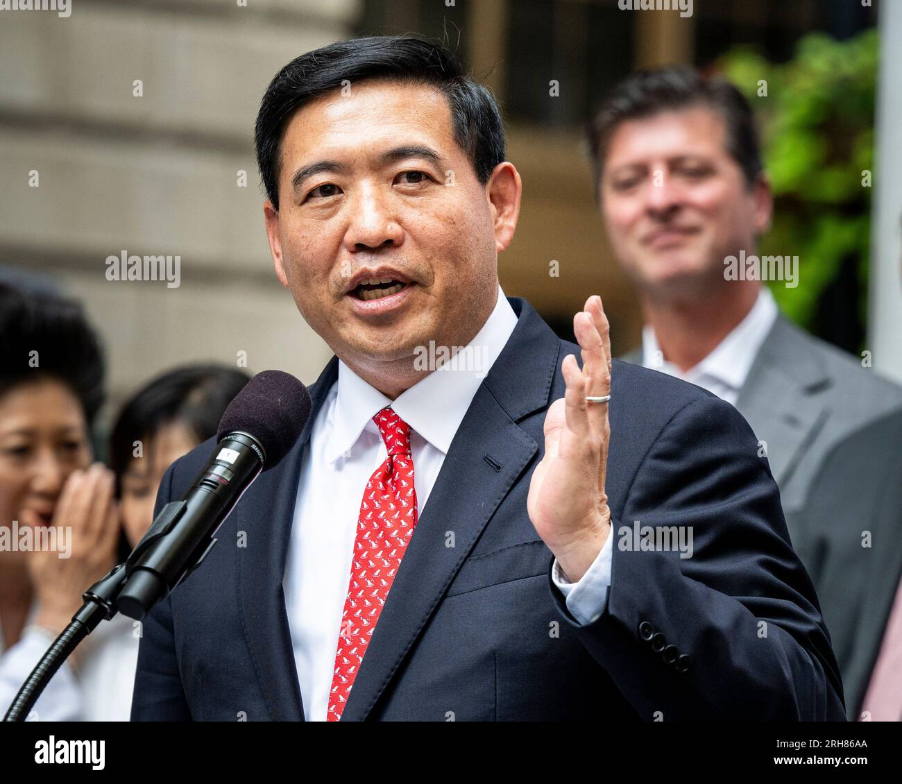 New York, USA. August 14, 2023, New York City, New York, United States ...