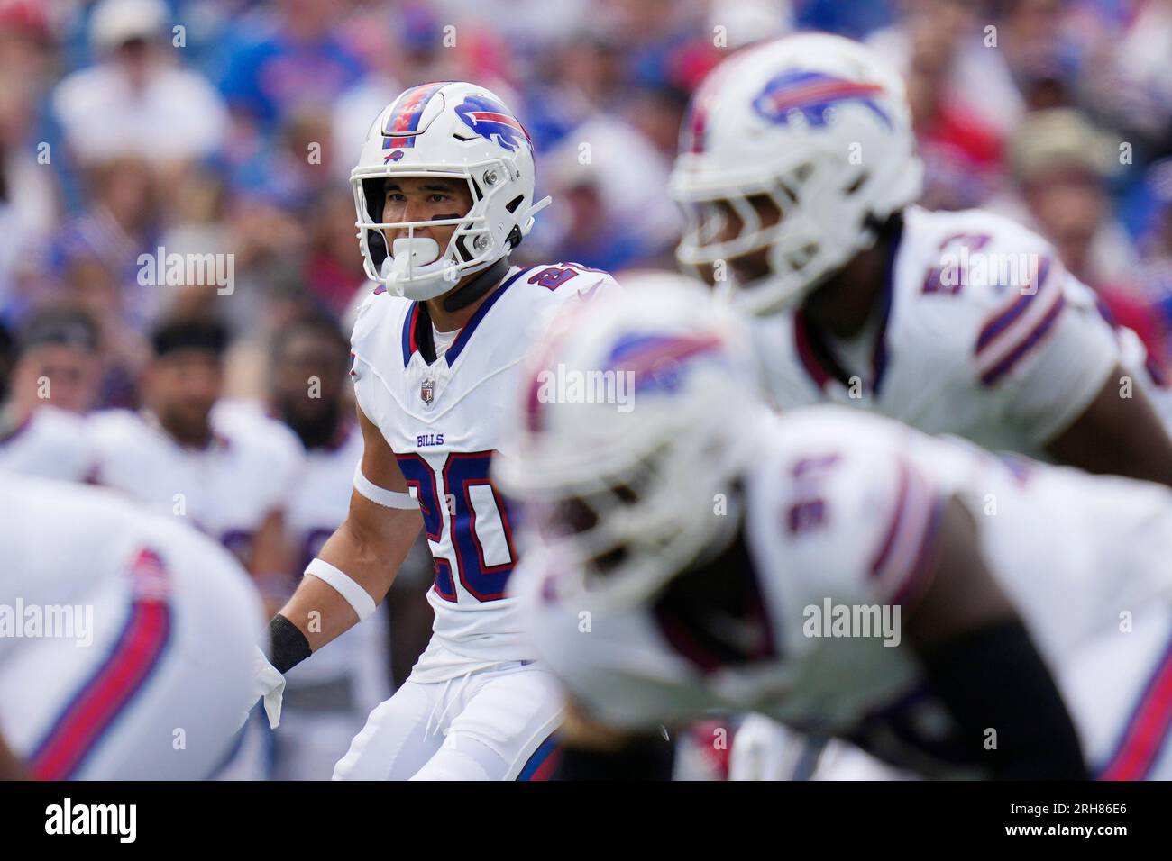 Buffalo Bills safety Taylor Rapp (20) during an NFL preseason football ...