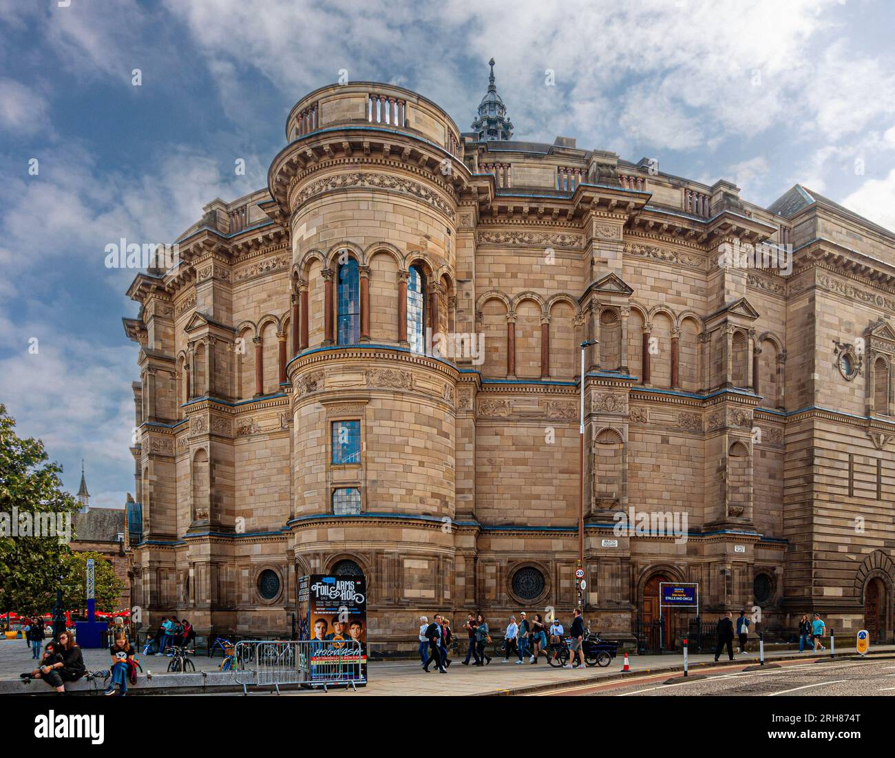 Exterior of part of the McEwan Hall (1897), which was designed in ...