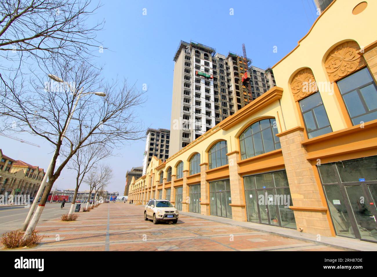 high rise residential buildings in a city, north china Stock Photo - Alamy