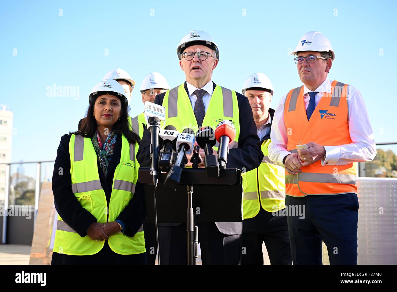 Melbourne, Australia. 15th Aug, 2023. Member for Higgins, Dr Michelle ...