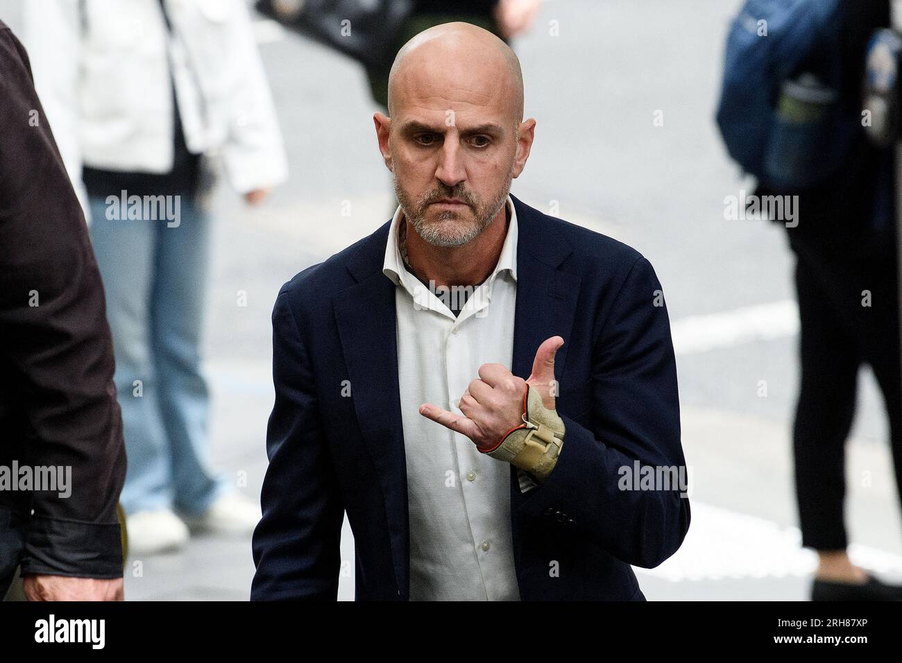 Sydney, Australia. 14th Aug, 2023. Jaun-Paul Kalman is seen during a ...