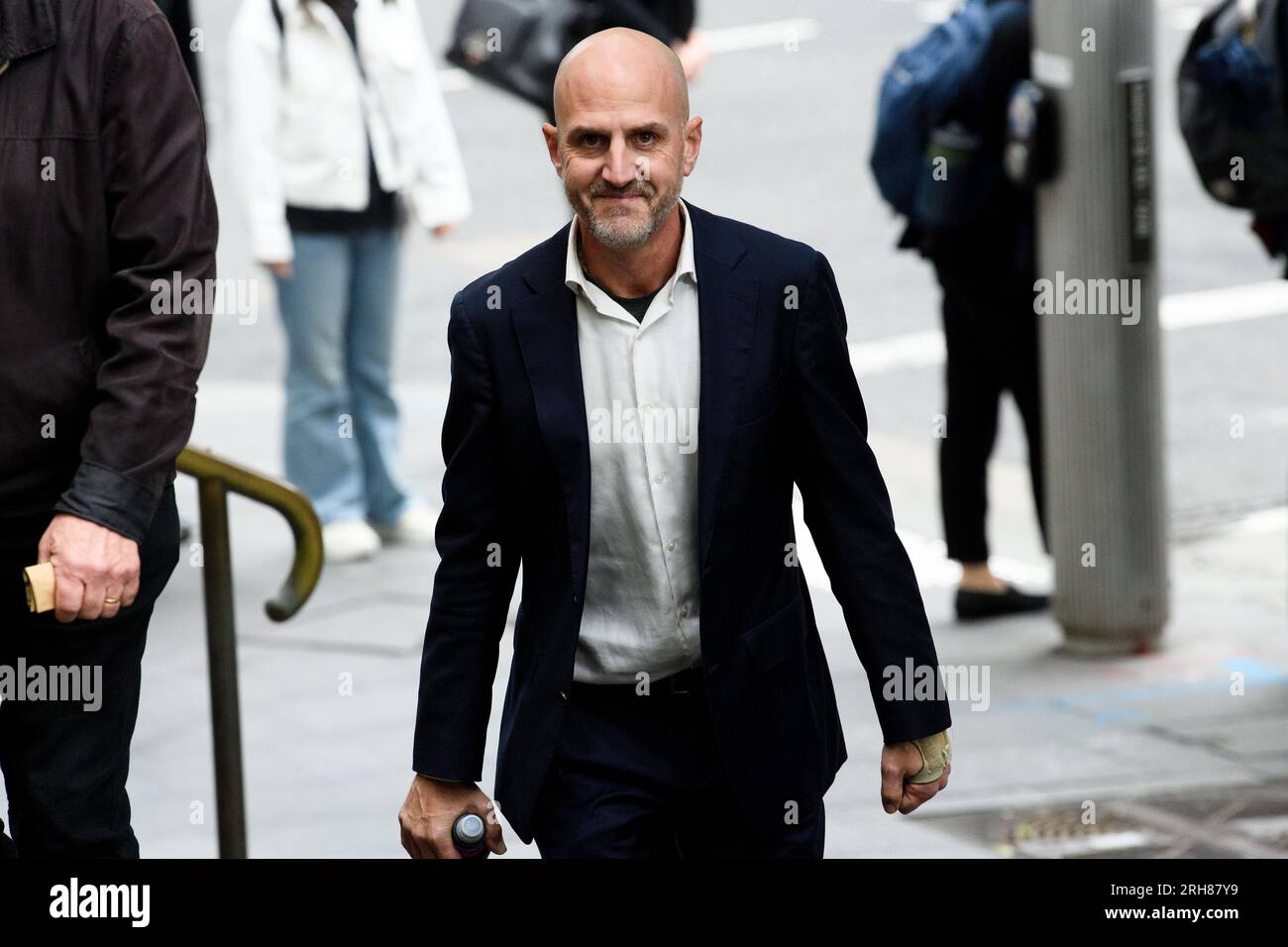 Sydney, Australia. 14th Aug, 2023. Jaun-Paul Kalman is seen during a ...