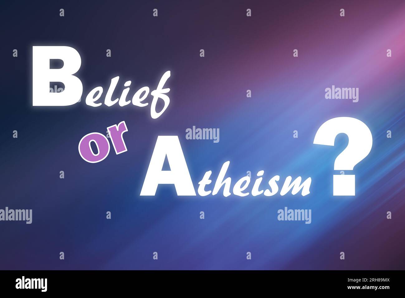 Atheism poster hi-res stock photography and images - Alamy