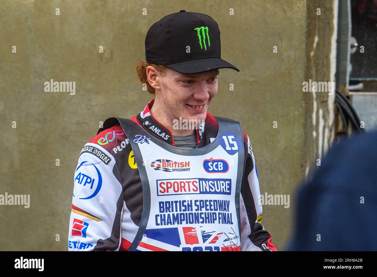 Manchester on Monday 14th August 2023. Defending Champion Dan Bewley ...