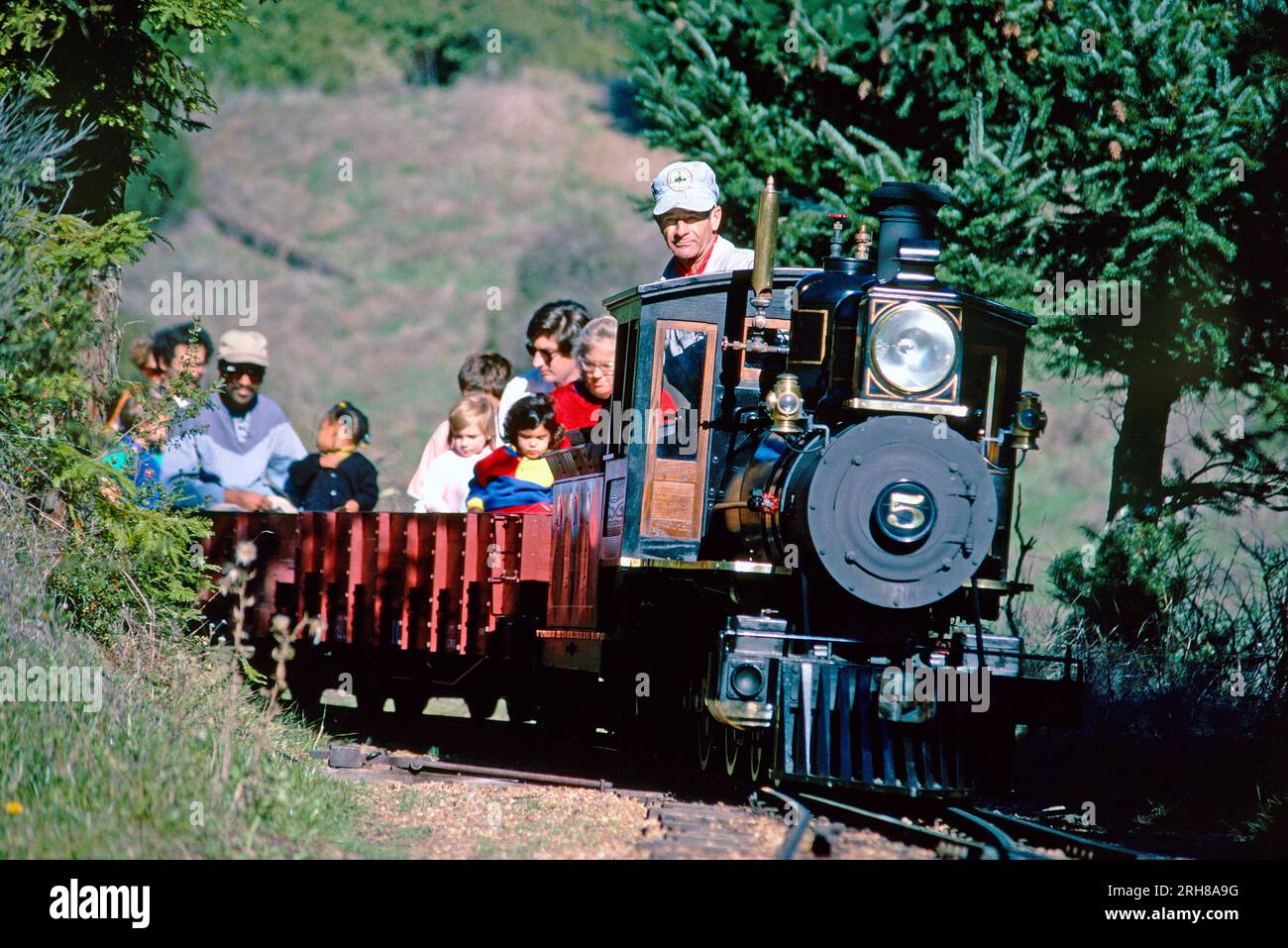 Miniature steam train hi-res stock photography and images - Alamy