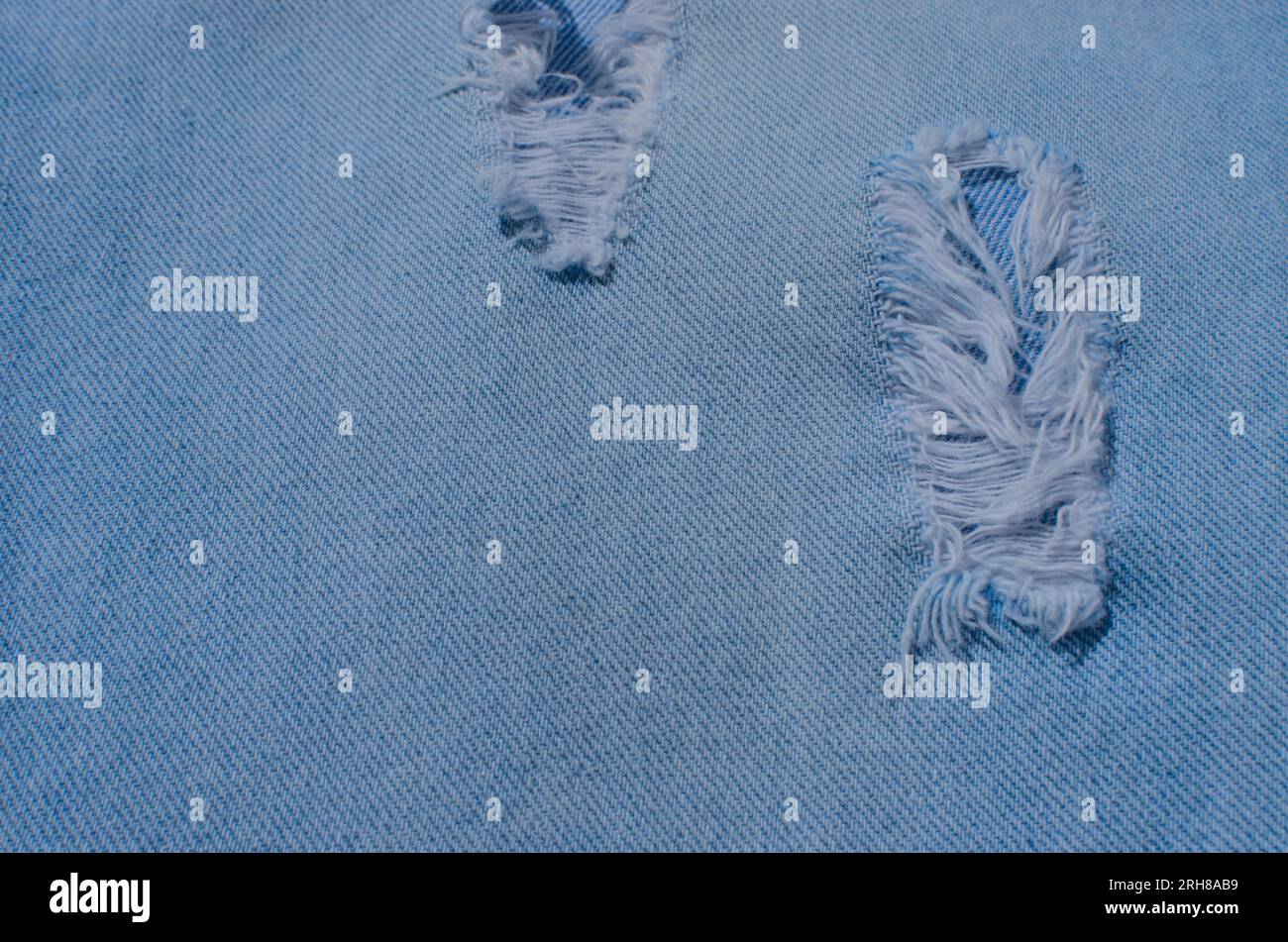 Close-up detail of denim texture, with its intertwined lines and unique ...