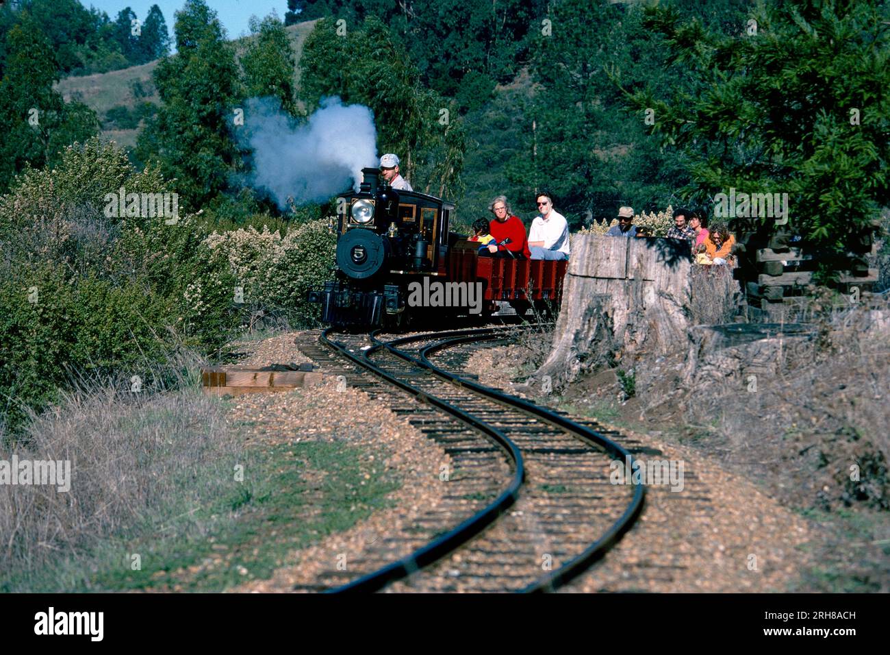 Miniature Steam Train, Charles Lee Tilden Park, Berkeley, California ...