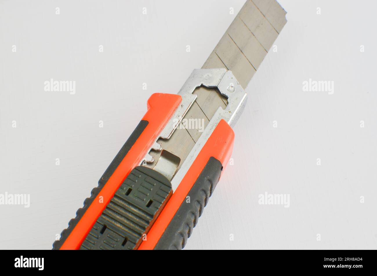 Stiletto blade close-up with clear surface. Use for accurate ...