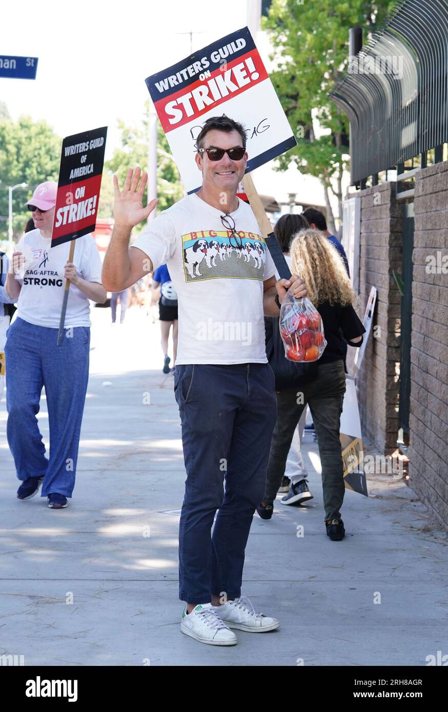 Photo by: gotpap/STAR MAX/IPx 2023 8/14/23 Jerry O'Connell walks the ...