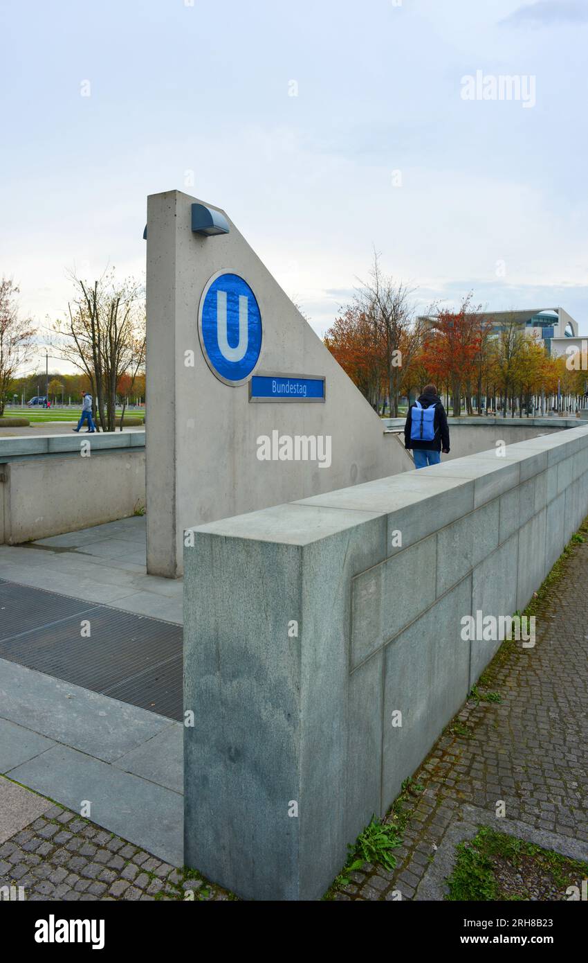 Berlin, Germany, design of the Berlin Underground station - Metro ...