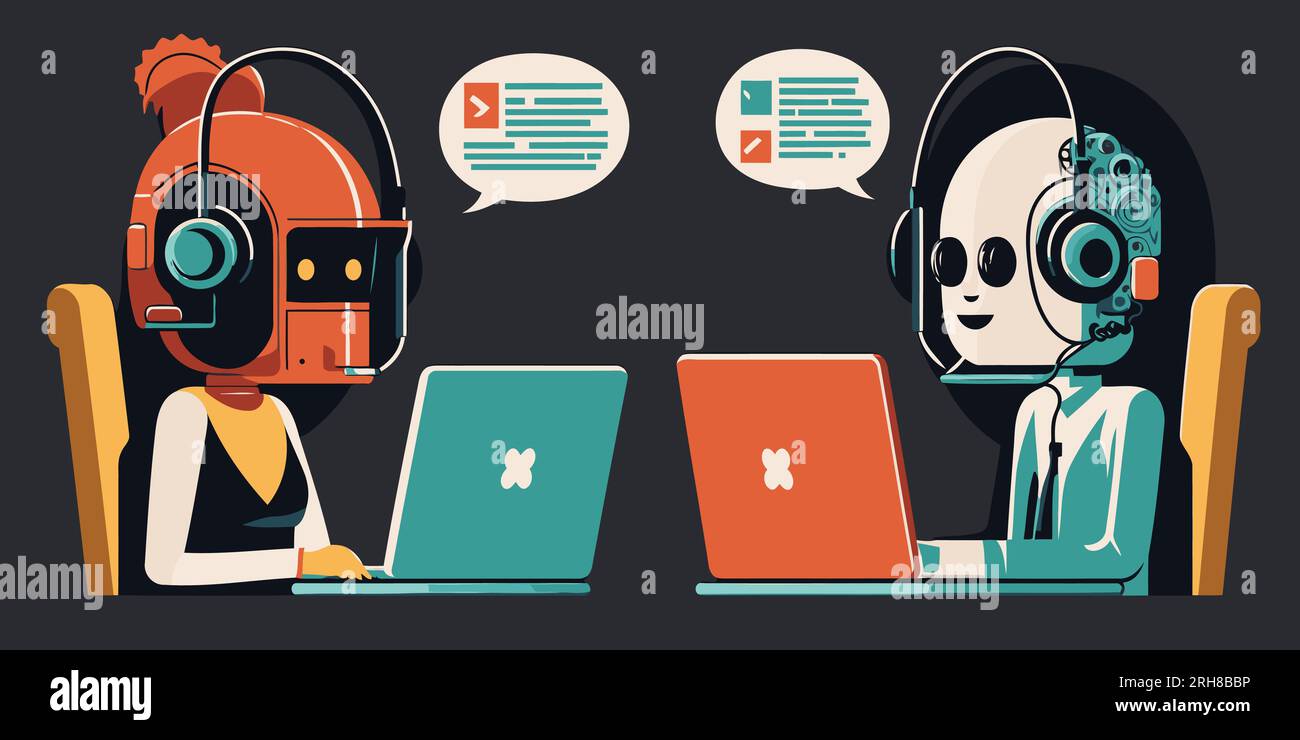 Ai in networking Stock Vector Images - Alamy