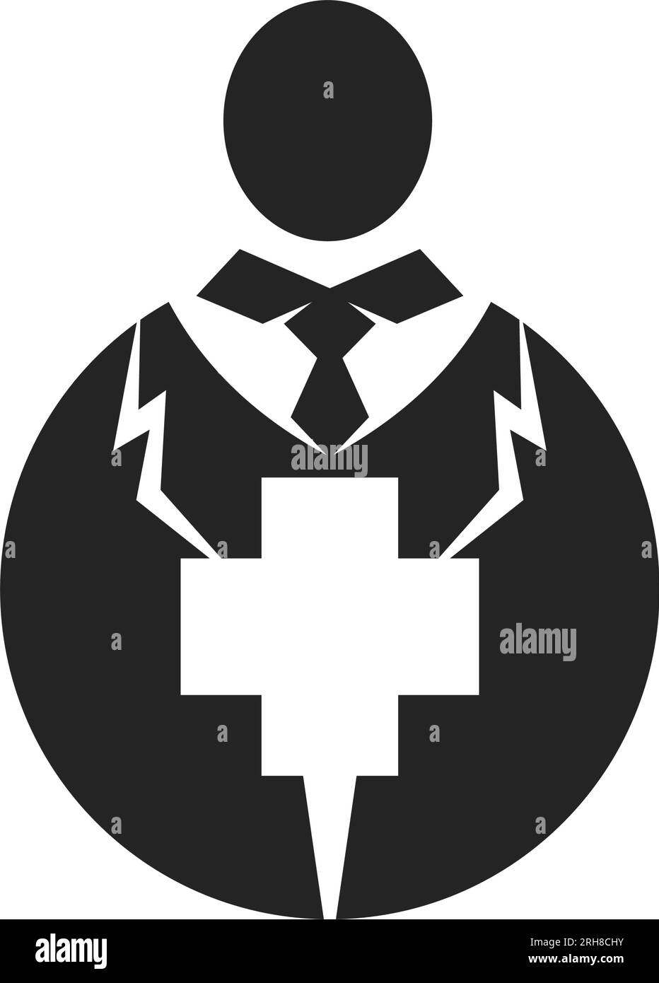 doctor logo template Isolated. Brand Identity. Icon Abstract Vector ...