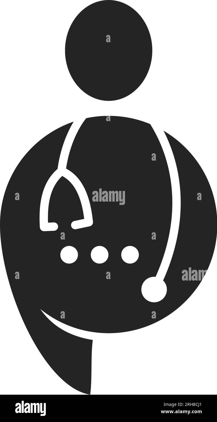 doctor logo template Isolated. Brand Identity. Icon Abstract Vector ...