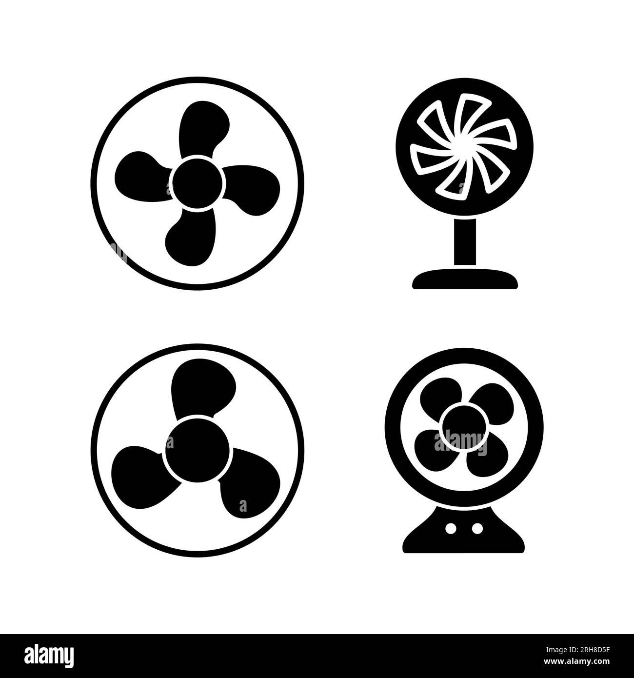 Fan icon vector. blower icon. propeller. ceiling Stock Vector Image ...