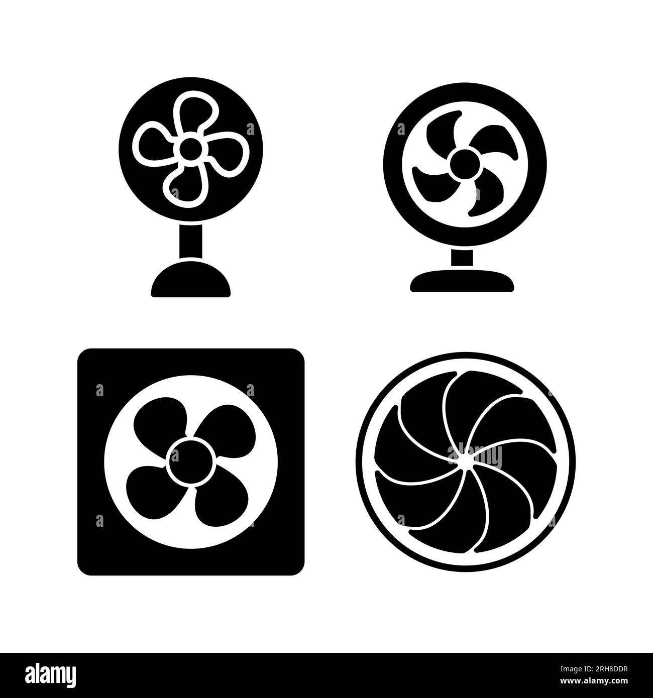 Fan icon vector. blower icon. propeller. ceiling Stock Vector Image ...