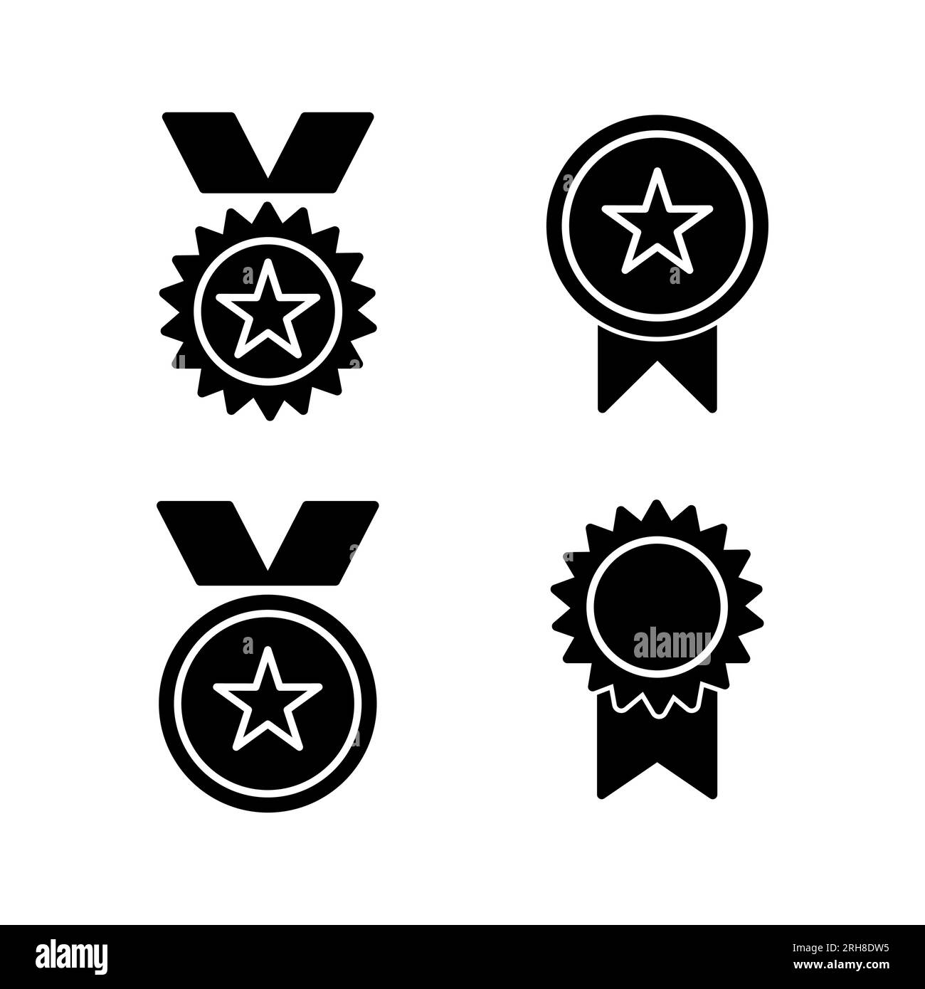 Achieve icon vector. medal icon vector. award. Certificate. approved ...