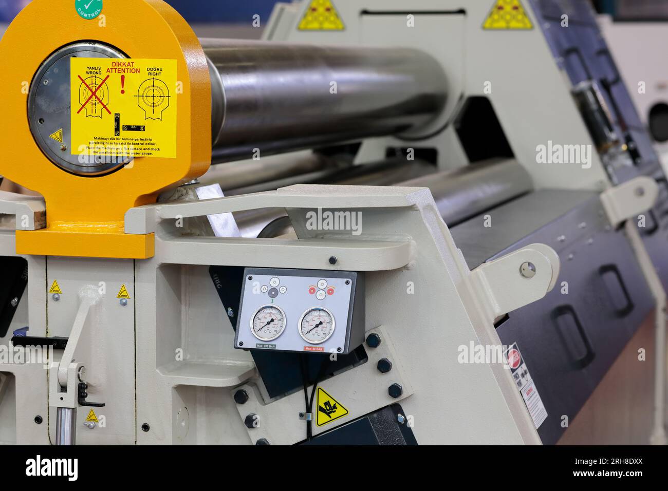 Iron rolling machine hi-res stock photography and images - Alamy