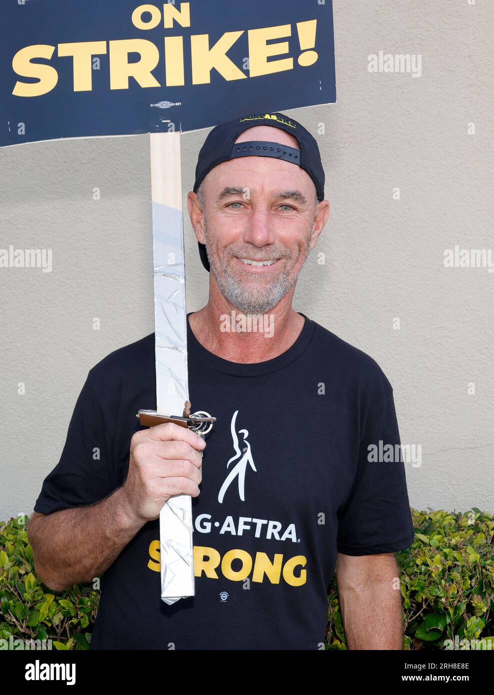 Burbank, California, USA. 14th Aug, 2023. Jamie McShane. SAG AFTRA-WGA ...