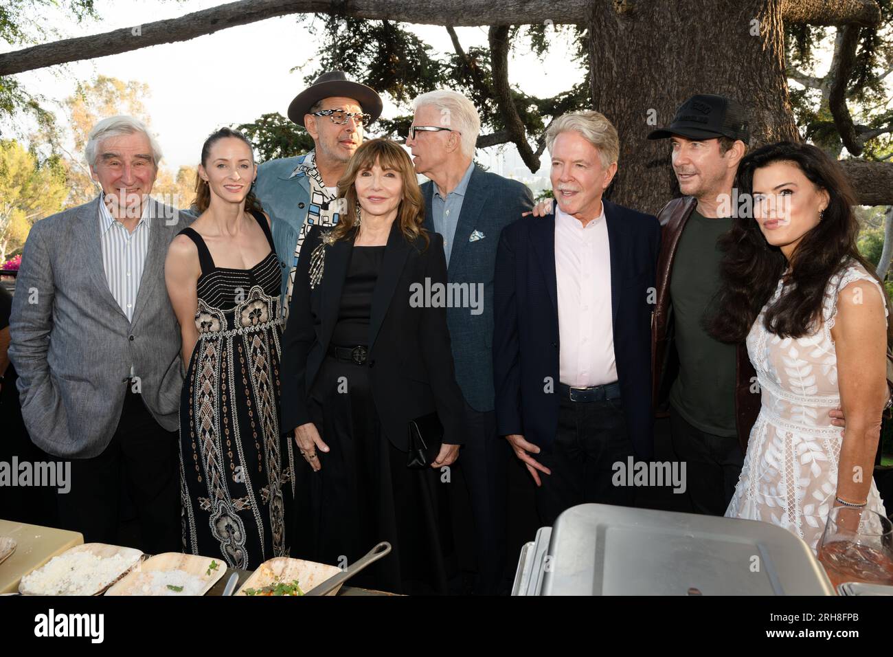 Hollywood, California, USA. 13th Aug, 2023. Sam Waterston, Emilie ...