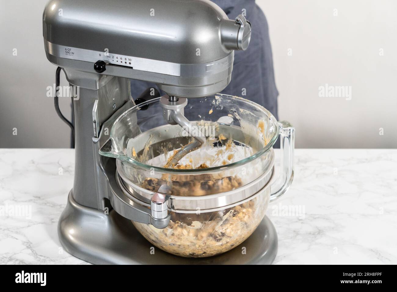Soft Oatmeal Raisin Walnut Cookies Stock Photo - Alamy