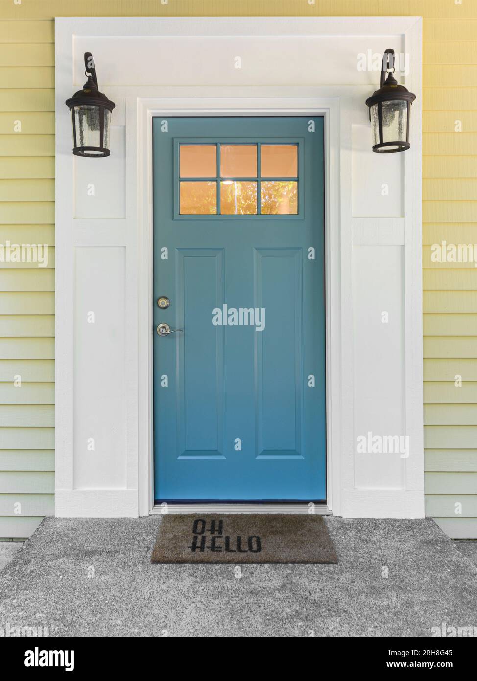 Front facade entrance modern hi-res stock photography and images - Alamy