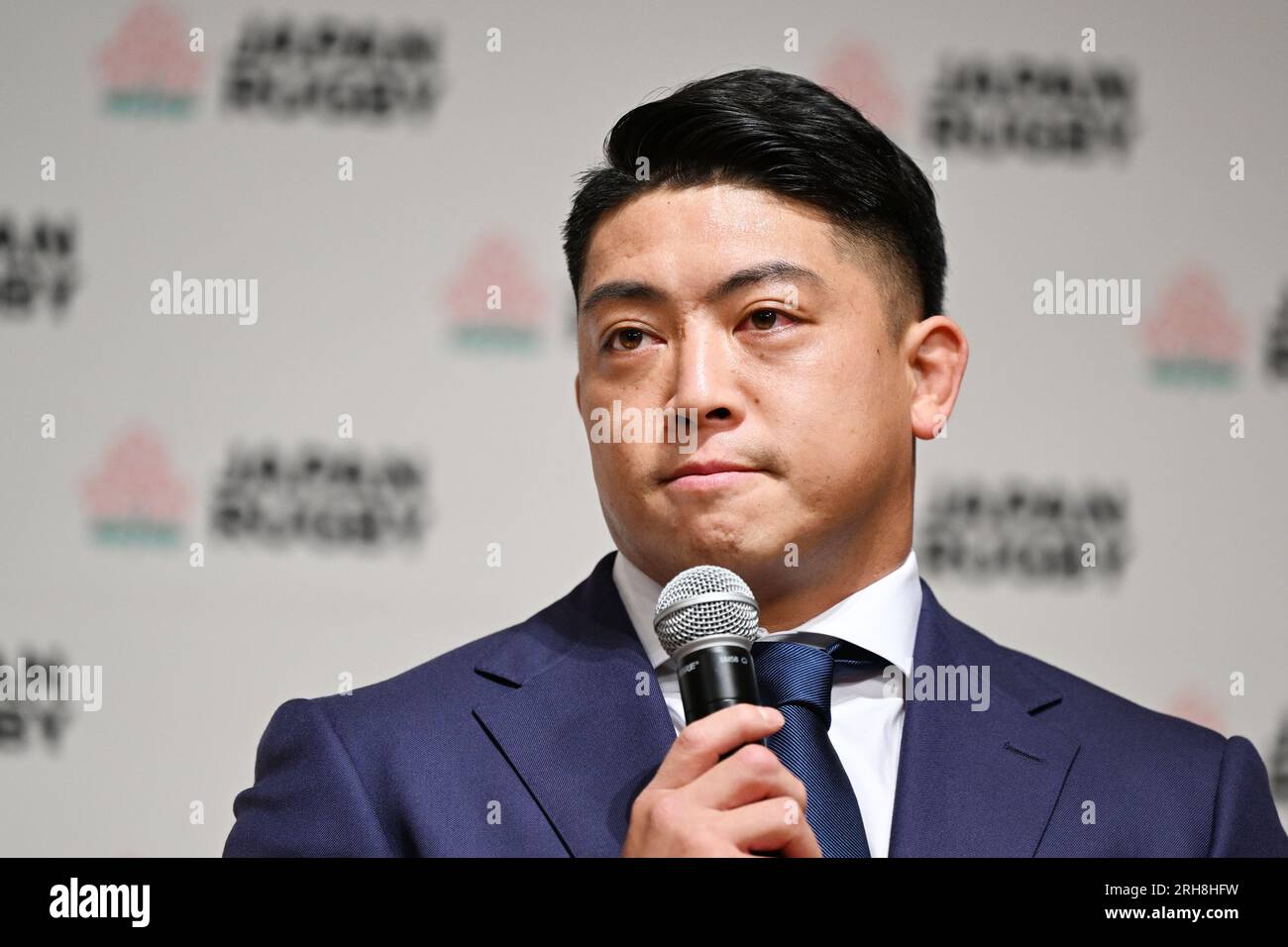 Tokyo, Japan. Credit: MATSUO. 15th Aug, 2023. Atsushi Sakate (JPN) Rugby : Japan Rugby Football ...