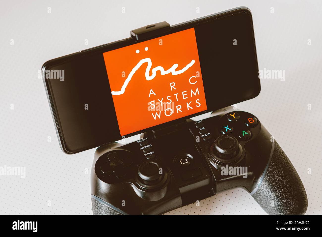 Brazil. 14th Aug, 2023. In this photo illustration, the Arc System ...