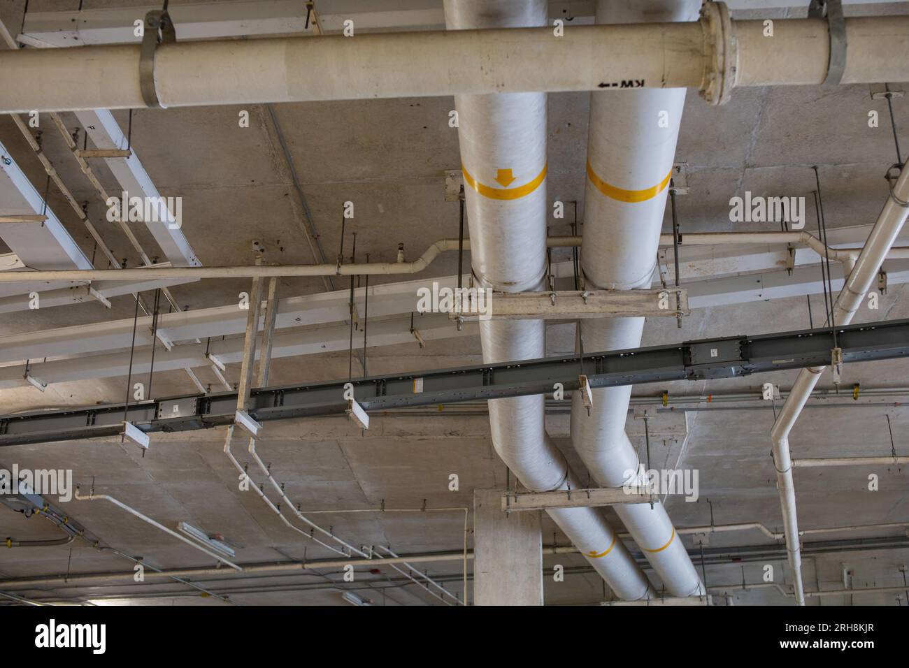 Plant piping system, water pipe system, water system, building pipe ...