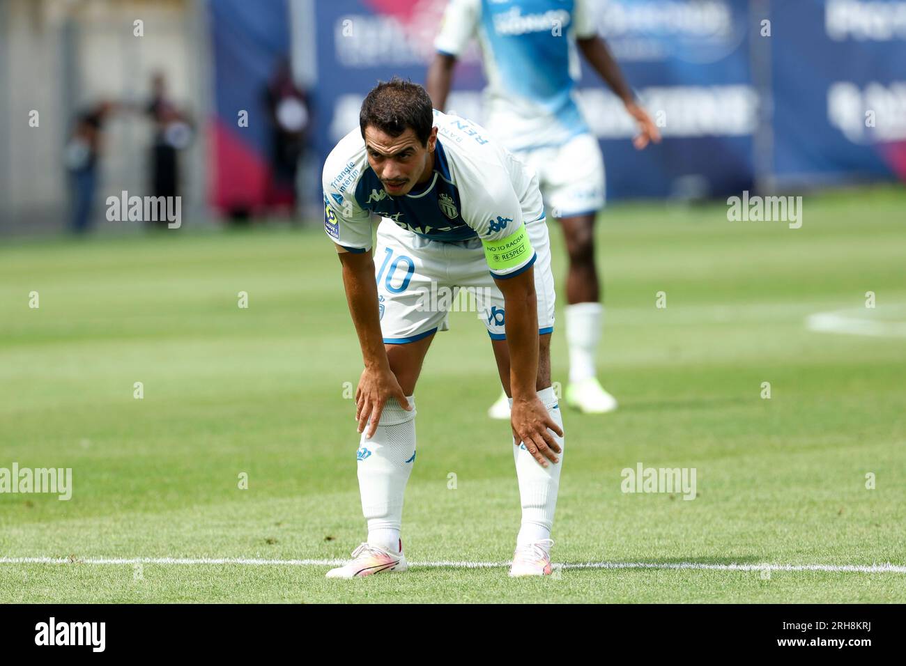 Clermont Ferrand, France. 14th Aug, 2023. Wissam Ben Yedder of Monaco ...