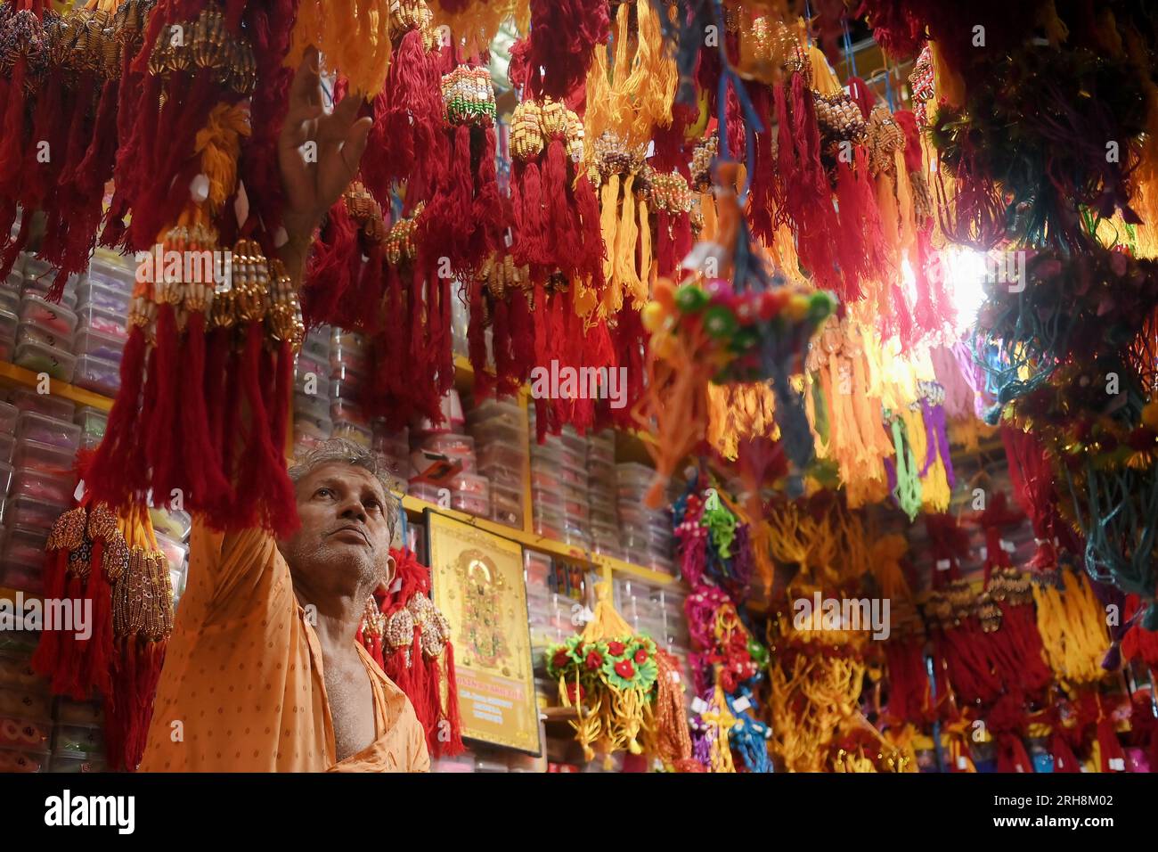Sacred thread festival hi-res stock photography and images - Alamy