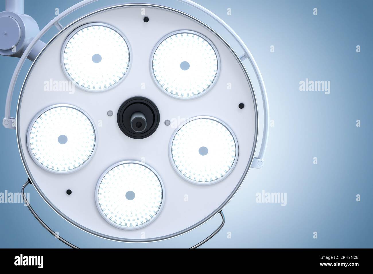 3d rendering surgery lights or medical lamps Stock Photo - Alamy