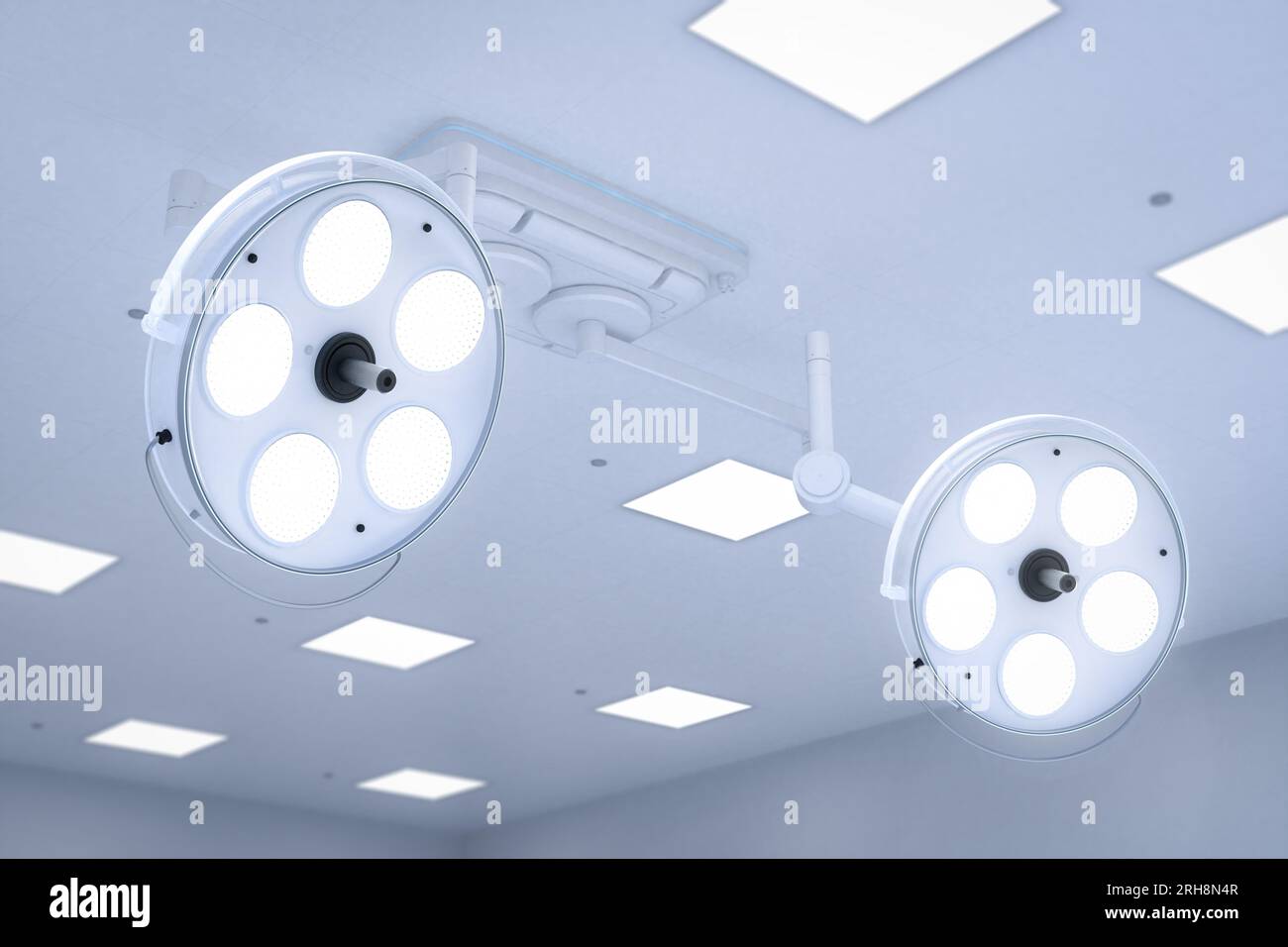 Lights hospital bright ceiling hi-res stock photography and images - Alamy