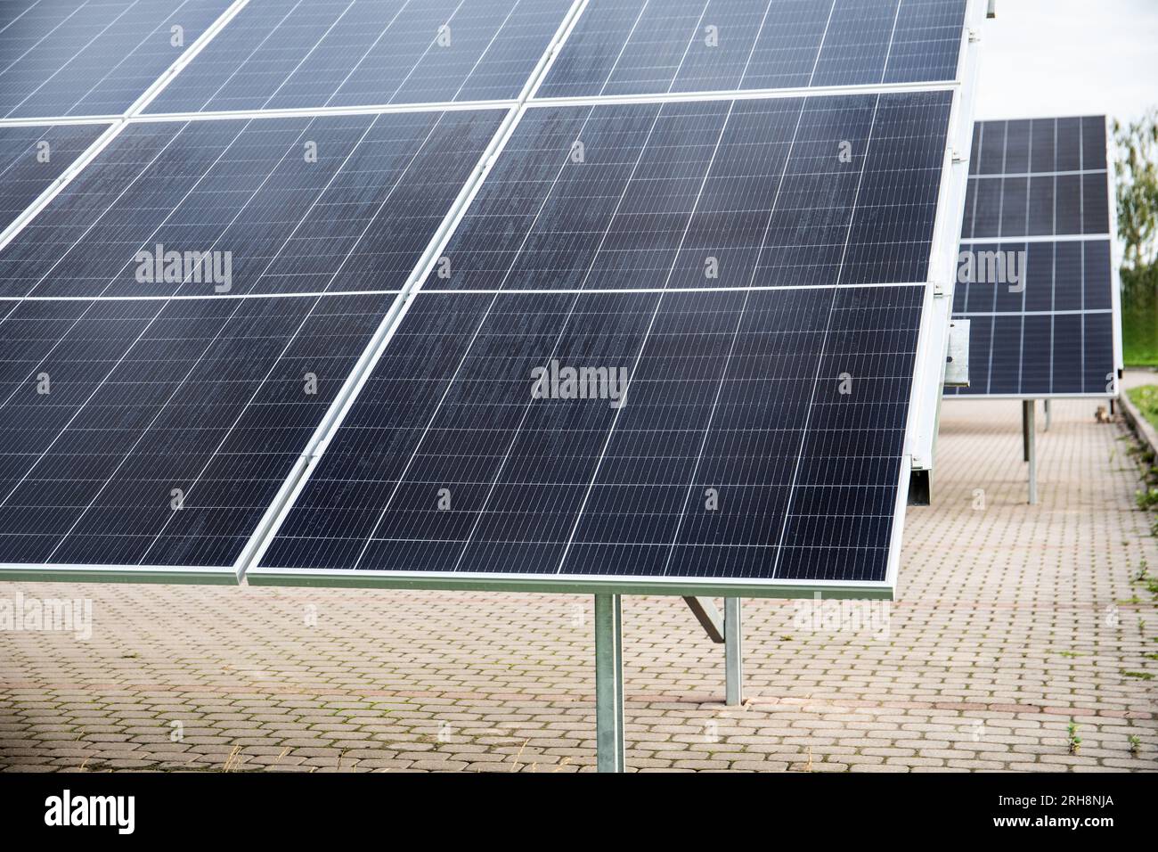Solar power plant. Alternative source of electricity Stock Photo - Alamy