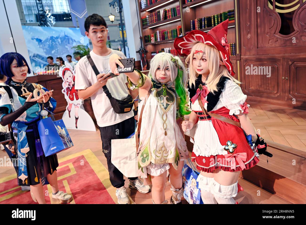 SHANGHAI, CHINA - AUGUST 13, 2023 - Overview of the first offline ...