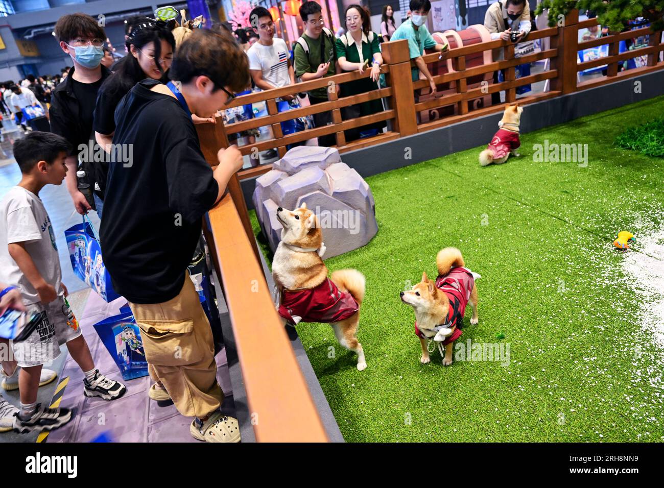 SHANGHAI, CHINA - AUGUST 13, 2023 - Overview of the first offline ...