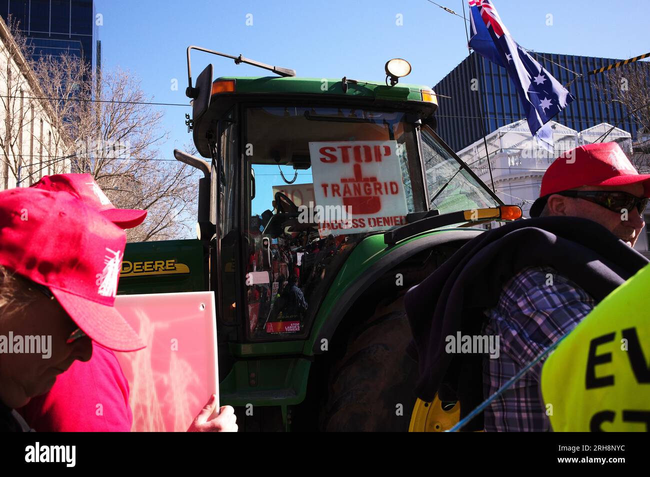 Victoria, Australia. 15th Aug, 2023. 45 tractors and other agricultural ...
