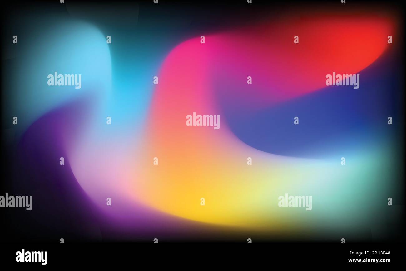 modern mesh colorful gradient background. horizontal colorful gradient ...