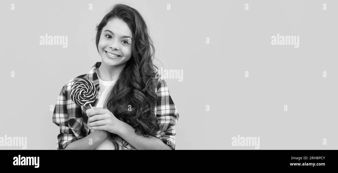 Long candy lollipop Black and White Stock Photos & Images - Alamy