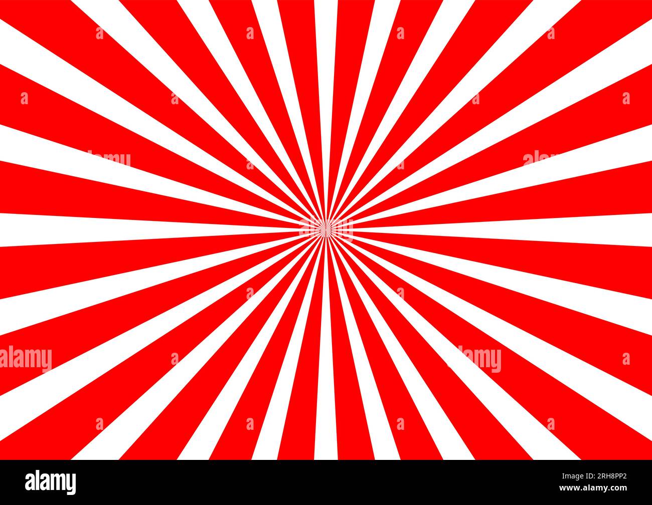 Red Sunburst Style Background, Vector Illustration Stock Vector Image ...
